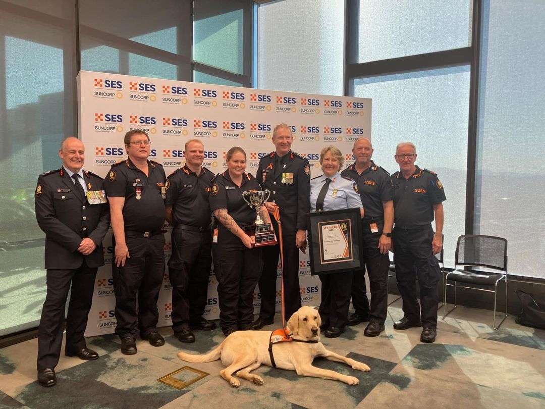 Moreton Bay SES volunteers decorated during SES Week celebrations ...