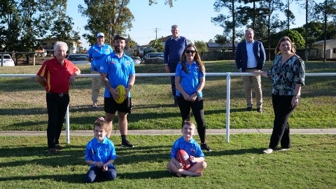 Aussie Rules Upgrade Kicks Off At Pine Rivers - City of Moreton Bay