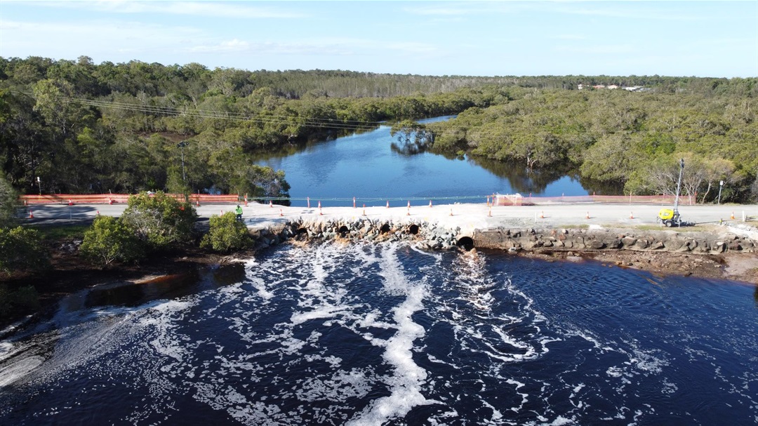Fast-tracking reconstruction of White Patch crossing - Moreton Bay ...