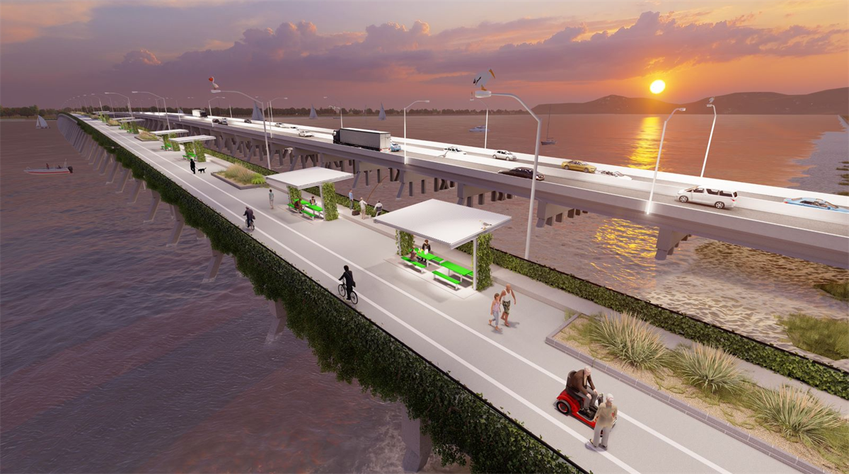 Save Bribie Bridge – By Turning it Green! - City of Moreton Bay