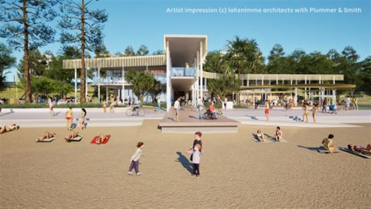 New Suttons Beach pavilion development application lodged - City of ...
