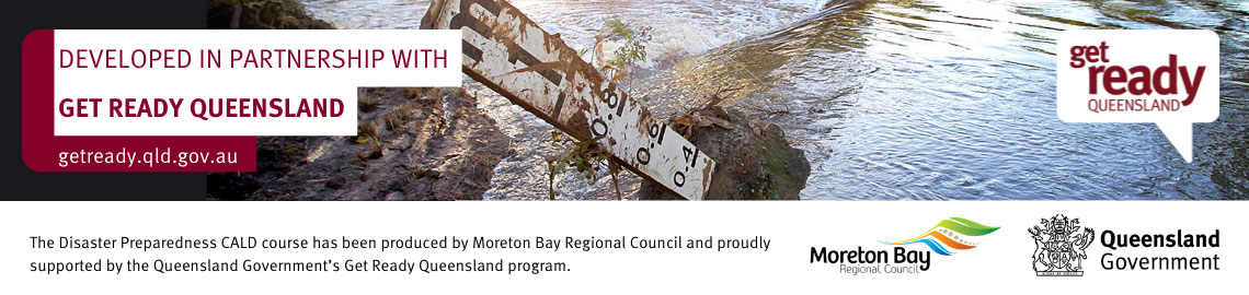Online course: Get ready, respond and recover - City of Moreton Bay